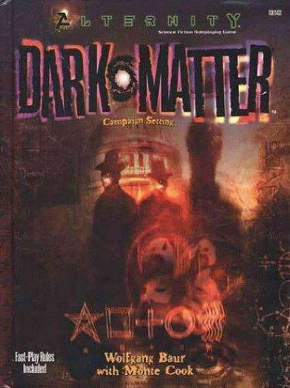 Dark Matter: Alternity Sci-fi Roleplaying Dark Matter - Etsy