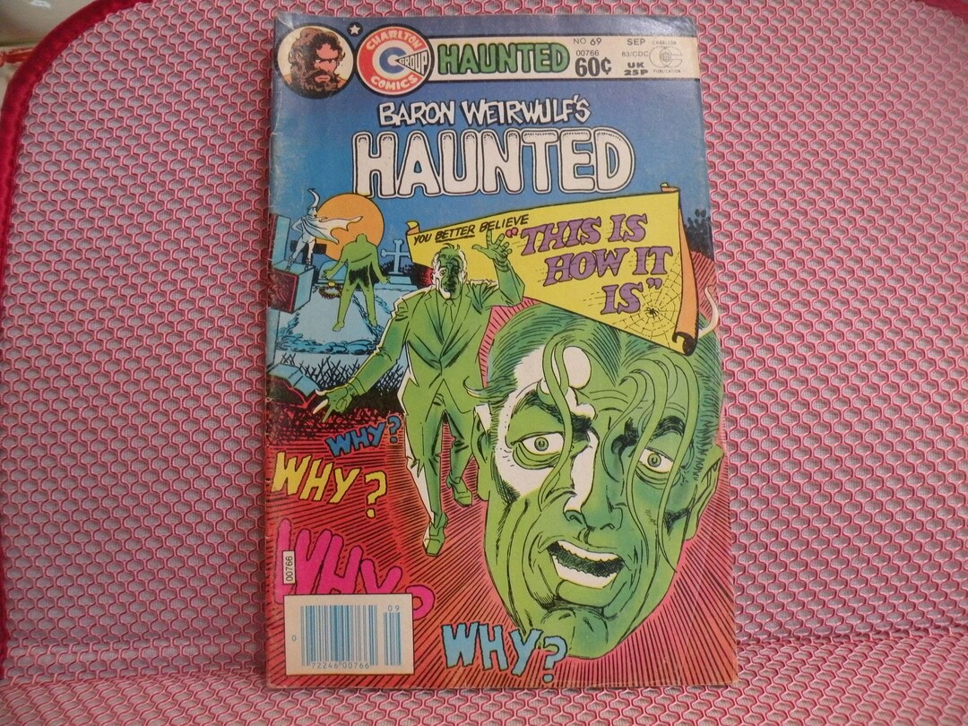 Charlton Comics, Baron Weirwulfs Haunted, Horror 69 1983 Vintage ...