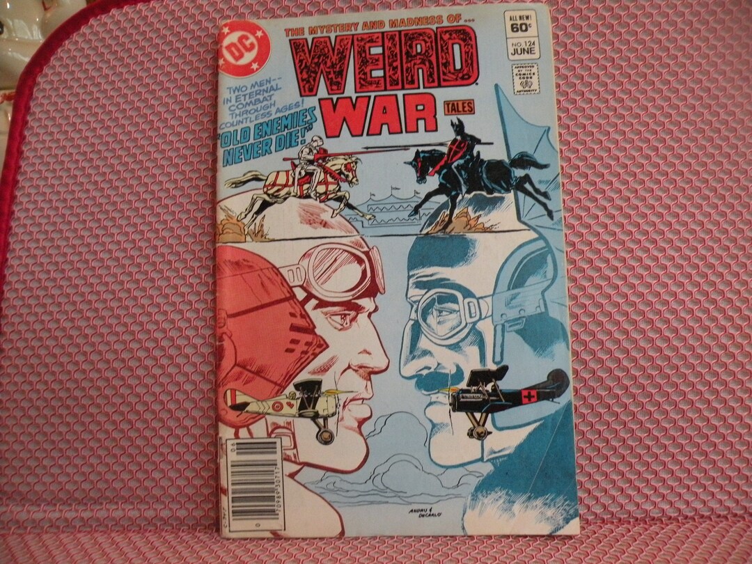DC Comics, Weird War TALES 124 Comic Book, Last Issue, 1983 - Etsy