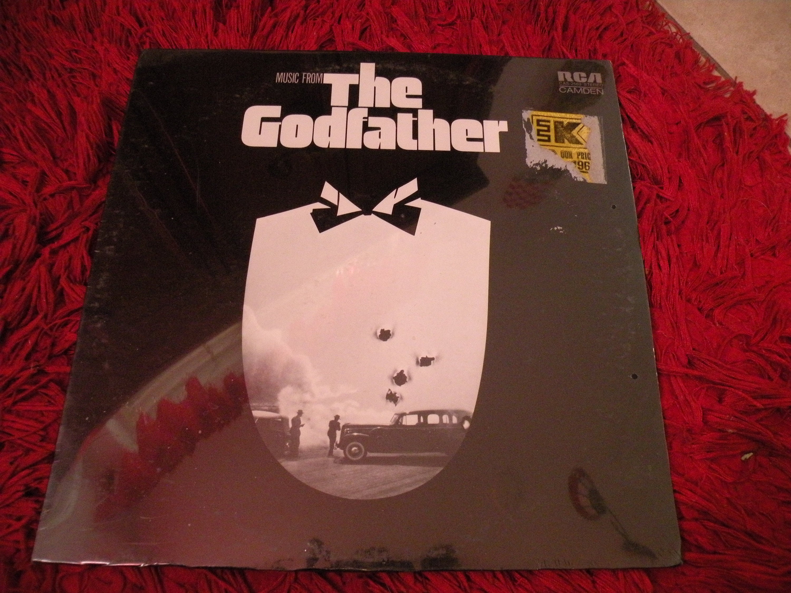 The Godfather Soundtrack Vintage Vinyl Record Album, Rare Original LP ...