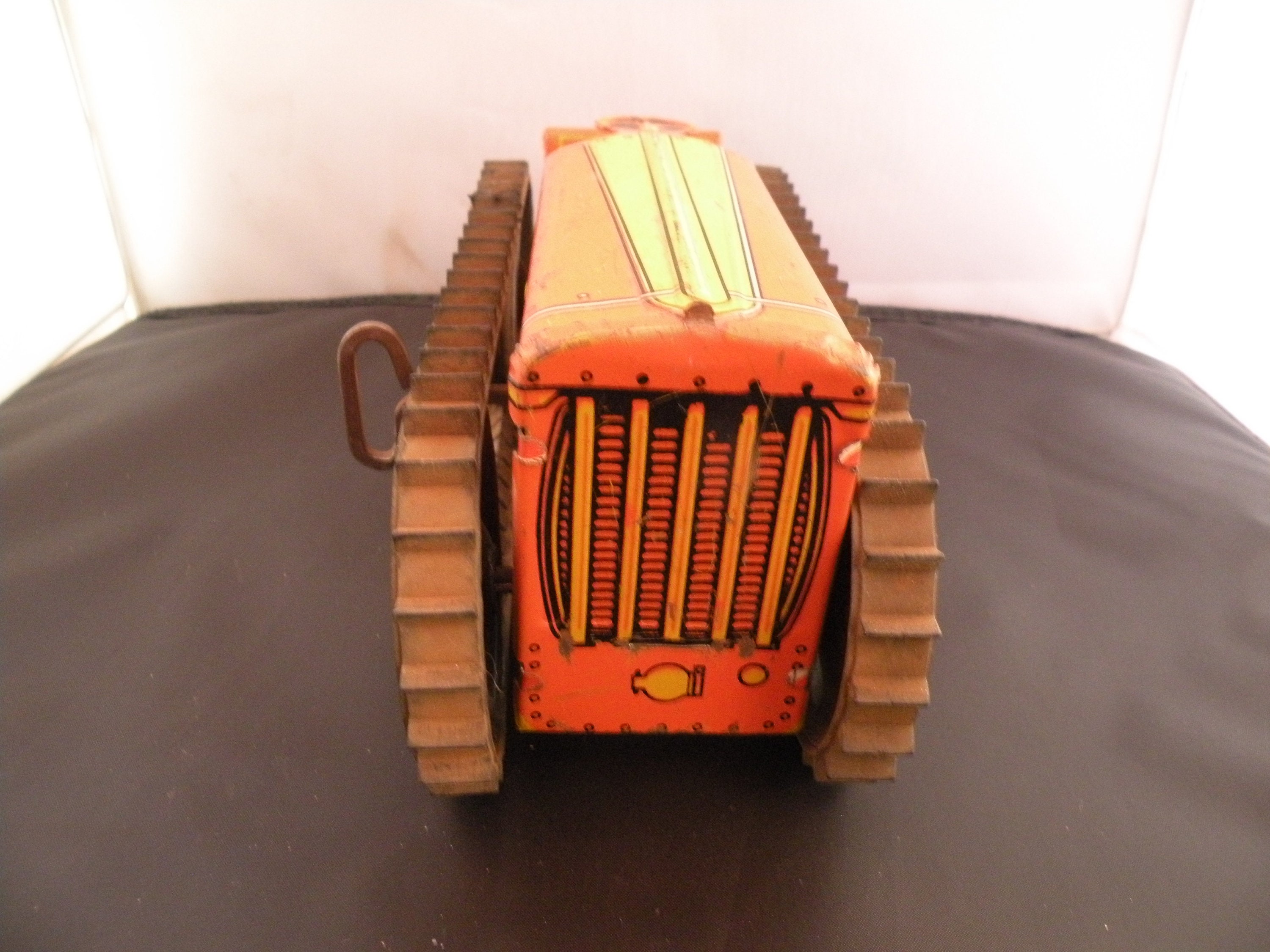 Marx Wind-up Tin Lithographed Tractor Snap Caterpillar Bulldozer ...