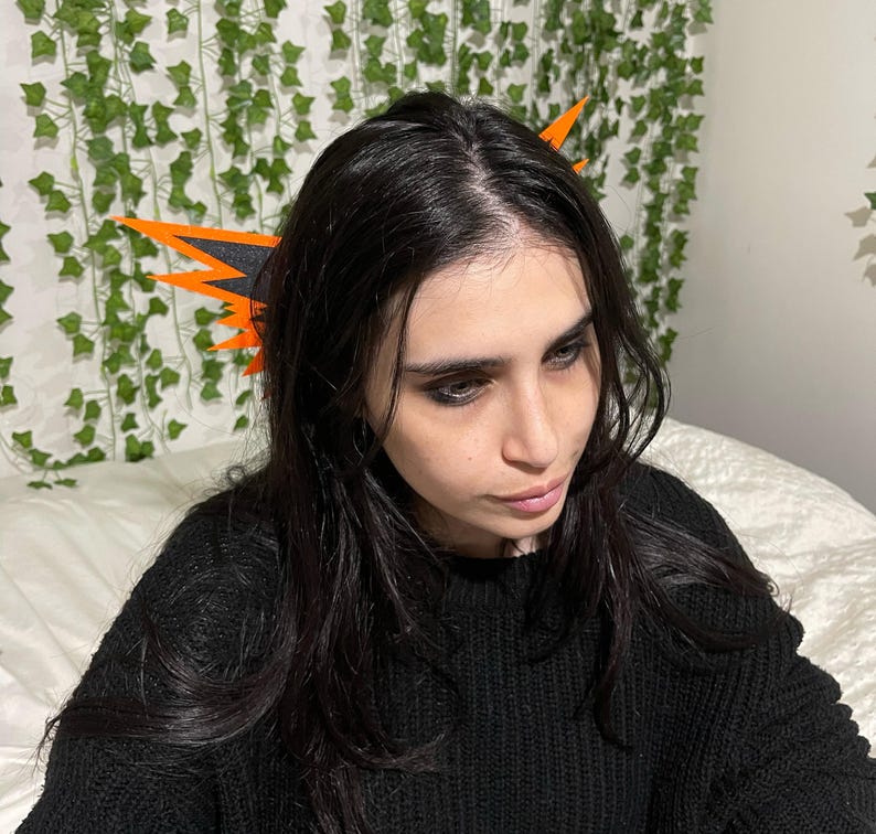 Anime Explosion Hair Clip – 3D Printed Hair Accessory Inspired by ...