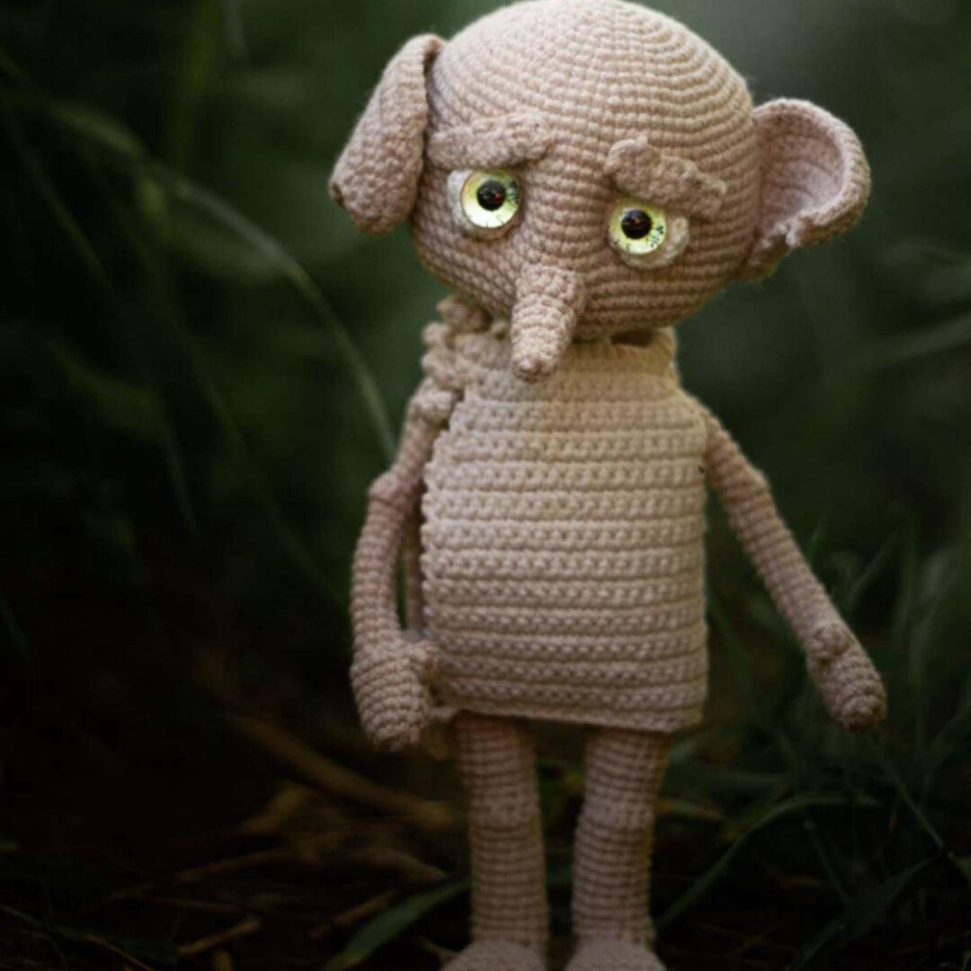 ELF Dobby Crochet Pattern, DIY Christmas Amigurumi, Instant PDF ...