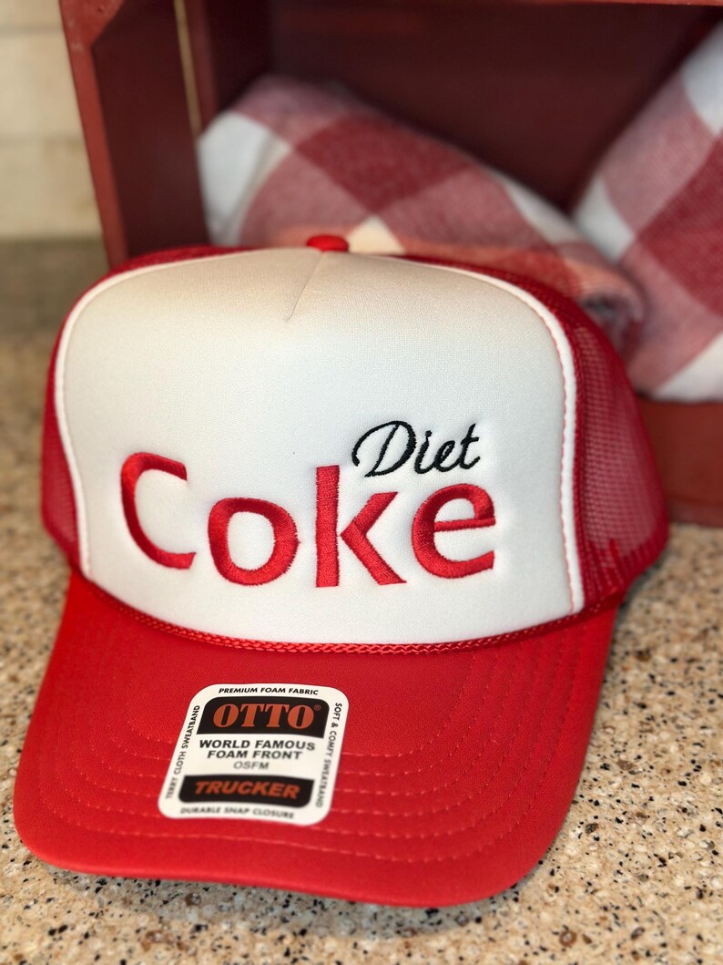 Diet Coke Trucker Hat It's a Symbol of Your Free-spirited Lifestyle. - Etsy