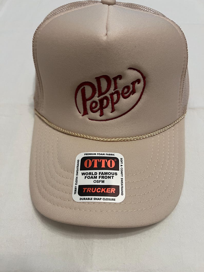 Turn Heads and Quench Your Thirst for Style With the Dr. Pepper Hat! - Etsy
