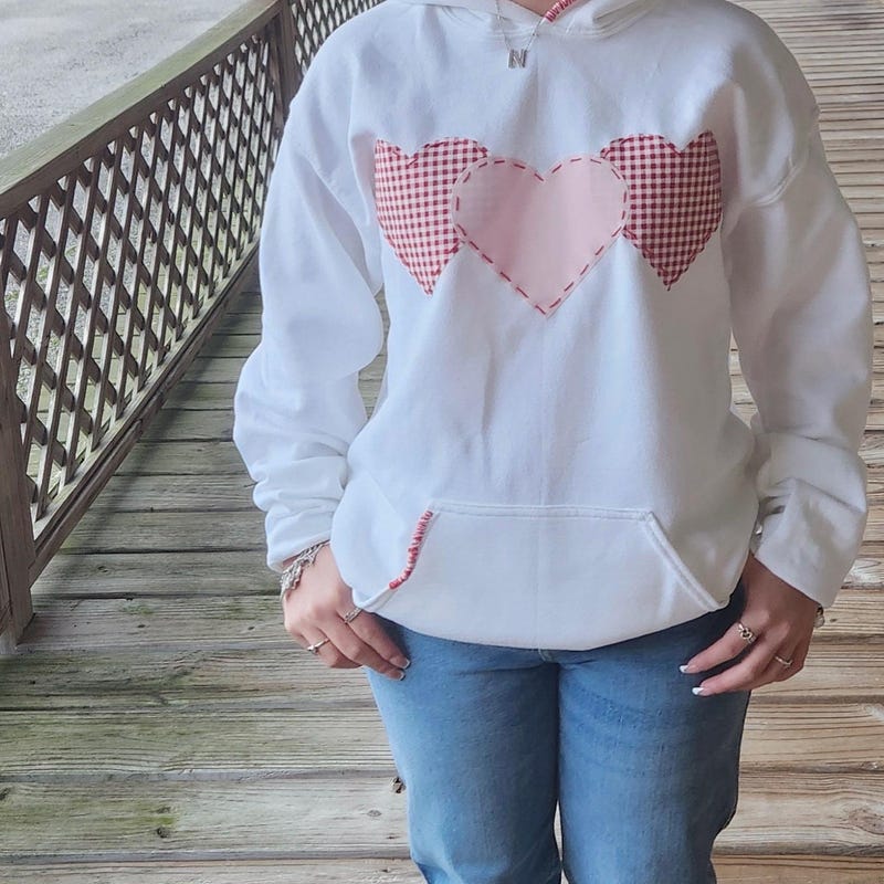 Custom Patches Hoodie - Etsy