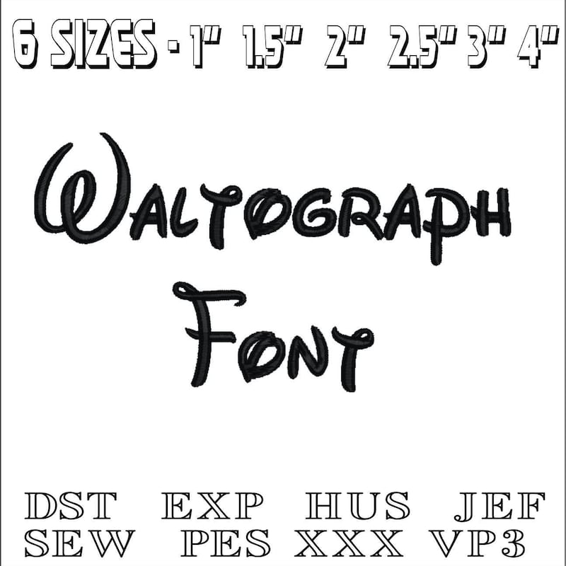 Waltograph - Etsy