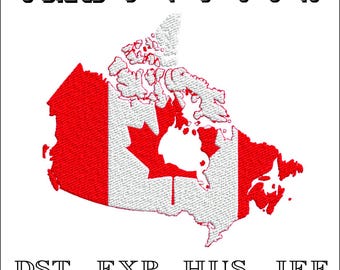 Brazil Map Flag File - Machine Embroidery Design - DST, PES, VP3 & More ...