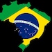 Brazil Map Flag File - Machine Embroidery Design - DST, PES, VP3 & More ...