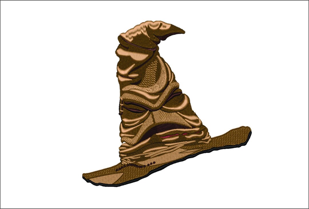 Wizard Hat - Machine Embroidery Design - DST, PES, VP3 & More - Instant ...