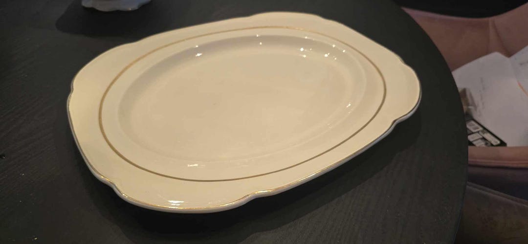 English Woods Ivory Ware England Medium Serve PLATE ART DECO - Etsy