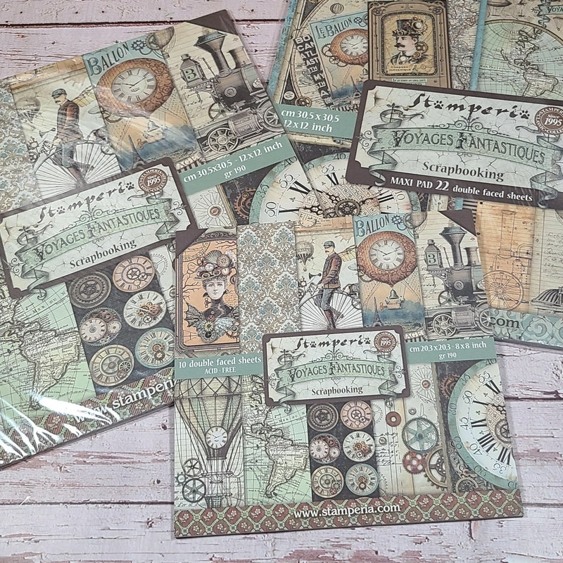 Stamperia Voyages - Etsy