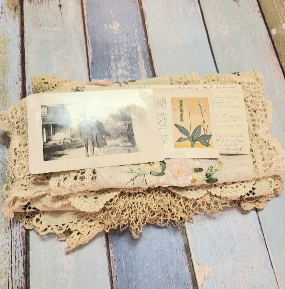 10 Piece Inspiration Kit Mood Board Textile Bundle Crocheted - Etsy