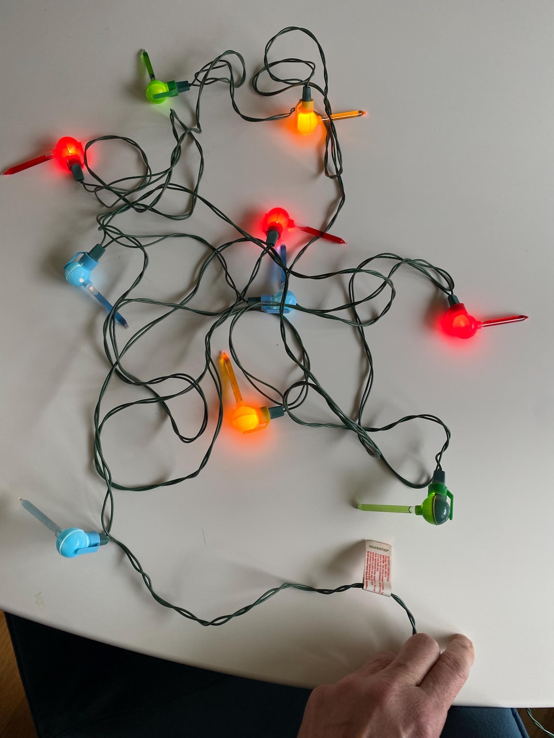 String of 10 Mini Bubble Lights - Etsy