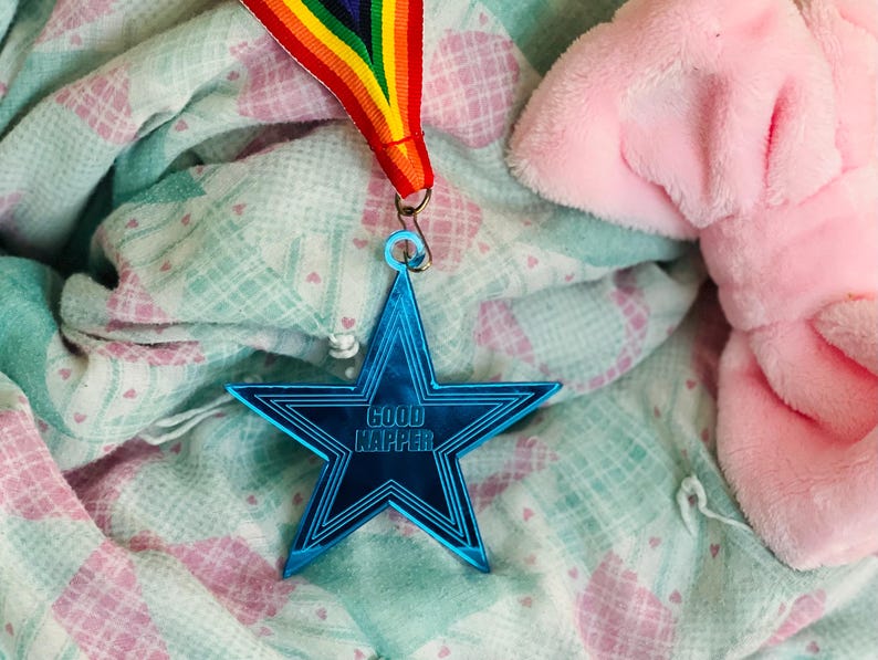 Good Napper Funny Acrylic Medal - Etsy