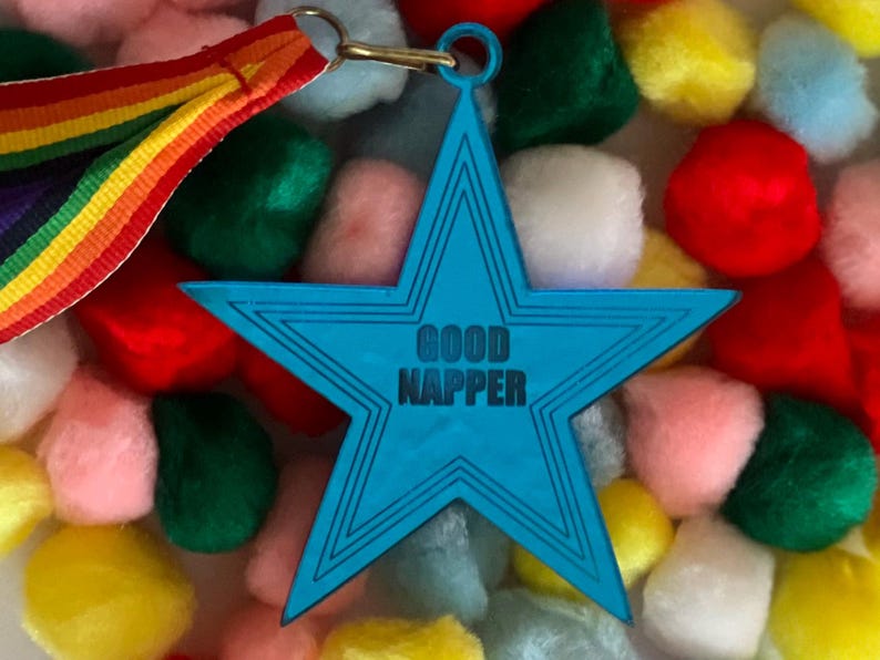 Good Napper Funny Acrylic Medal - Etsy