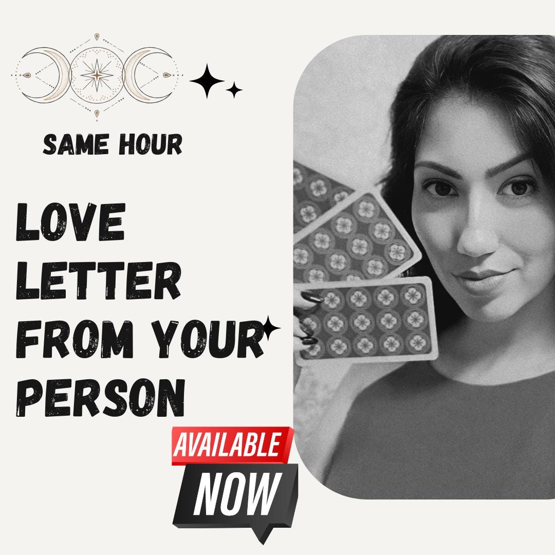 Same Hour Love Letter – Channeled Message From Your Person, Psychic ...