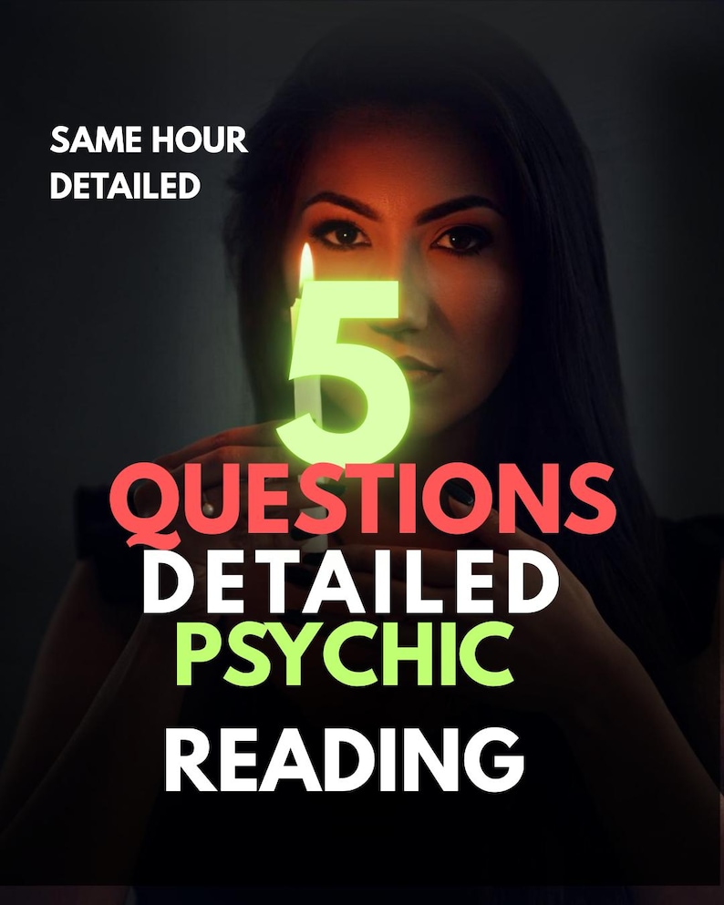Same Hour Psychic Reading: 5 Question Tarot, Accurate Guidance - Etsy