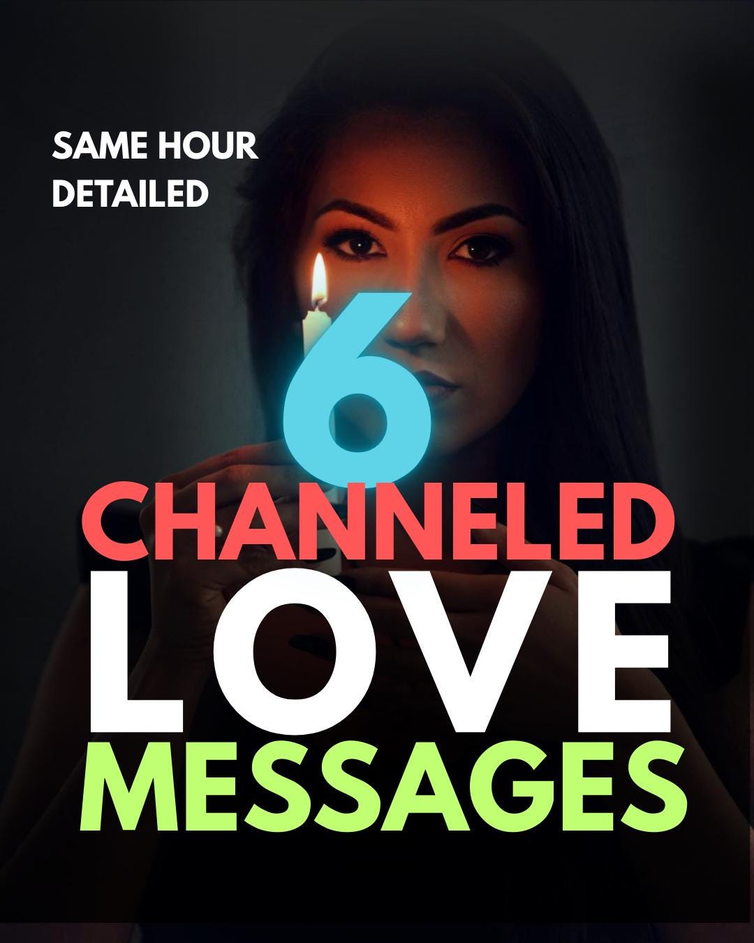 6 Channeled Love Messages: Psychic Tarot Reading - Etsy