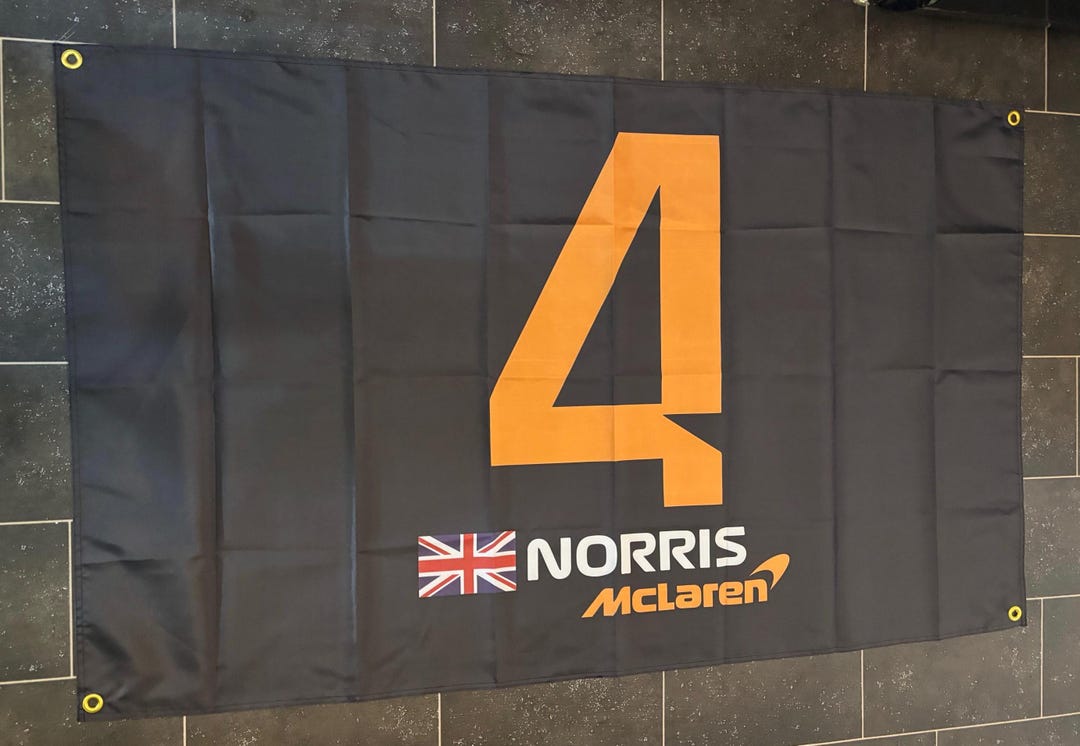 Lando Norris Flag 6x4 Lando Norris Formula 1 Flag Banner Gift Brand New ...