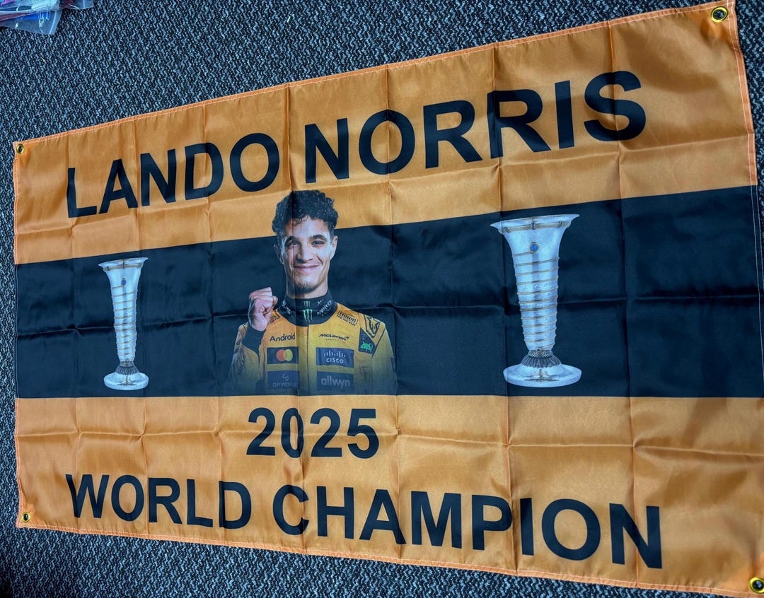 Lando Norris Flag 5x3 Lando Norris Formula 1 Flag Banner Gift Brand New ...