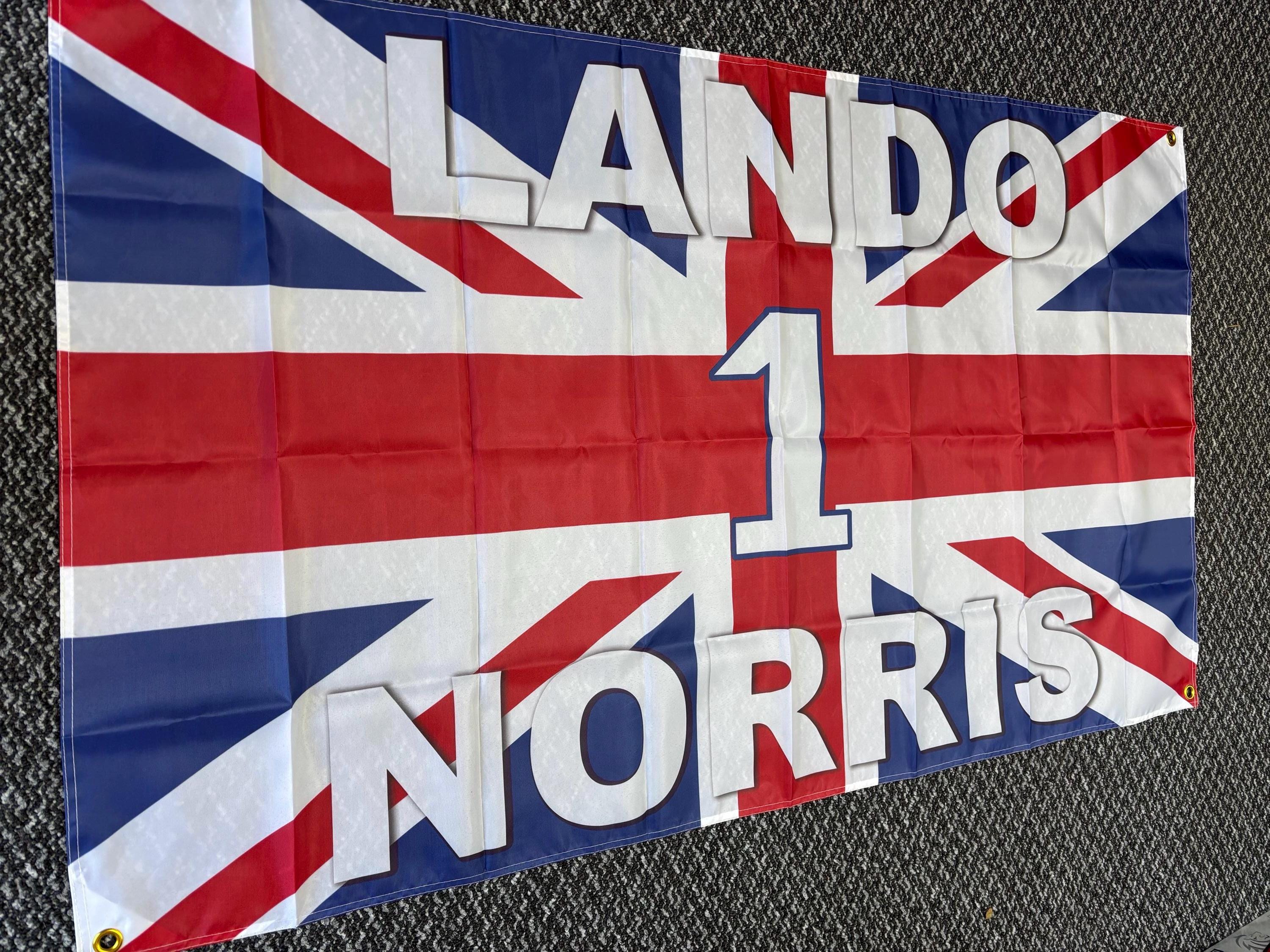 Lando Norris Flag 5FT X 3FT Lando Norris Formula 1 Flag Banner Gift ...