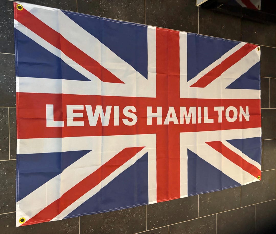 Lewis Hamilton Flag 6x4 Lewis Hamilton Formula 1 Flag Banner Gift 6FT X ...