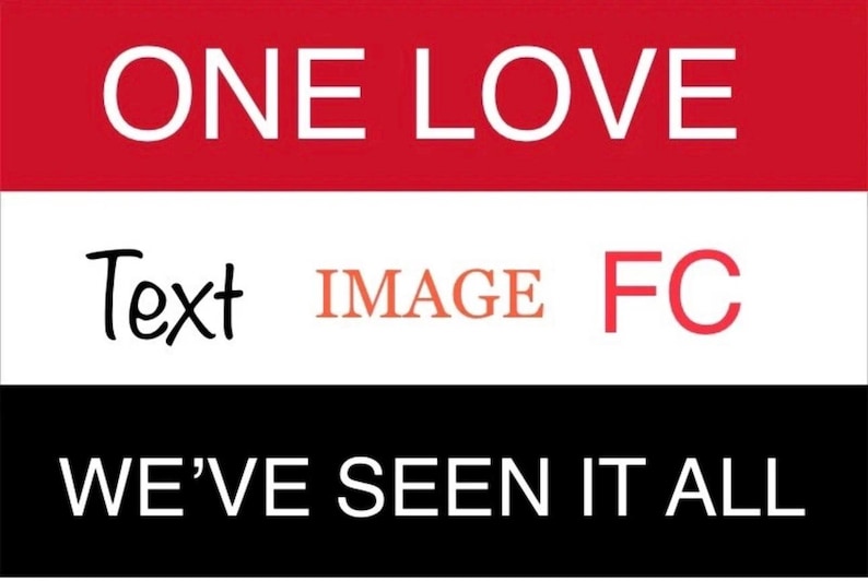 Manchester United Custom Flag Man Utd Custom Design Flag Man Utd Flag ...