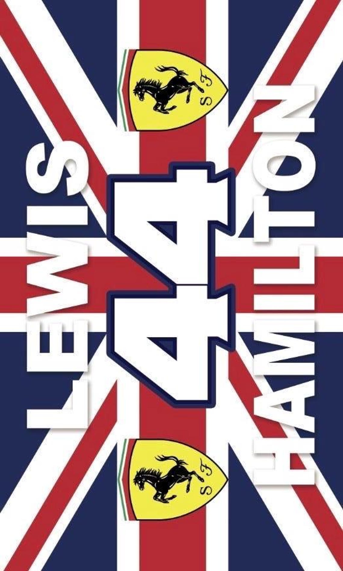 Ferrari Flag 5x3 Lewis Hamilton Formula 1 Flag Banner Gift Red Bull ...