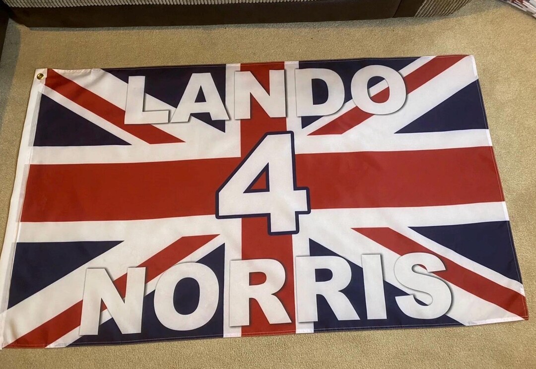 Lando Norris Flag 6FT X 4FT Lando Norris Formula 1 Flag Banner Gift ...