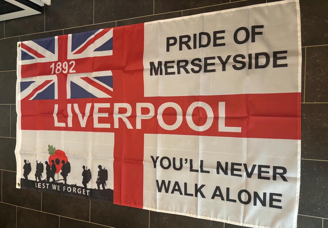 Liverpool Flag 5FT X 3FT Flag. FREE DELIVERY. Brand New in Stock ...