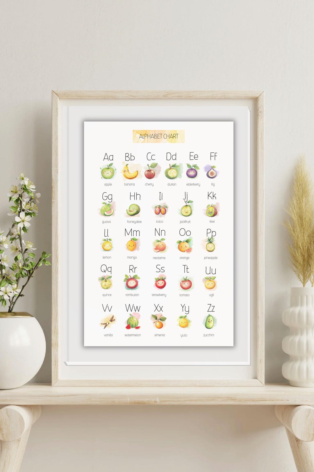 Engaging Alphabet Poster | Vibrant Educational Resource for ...