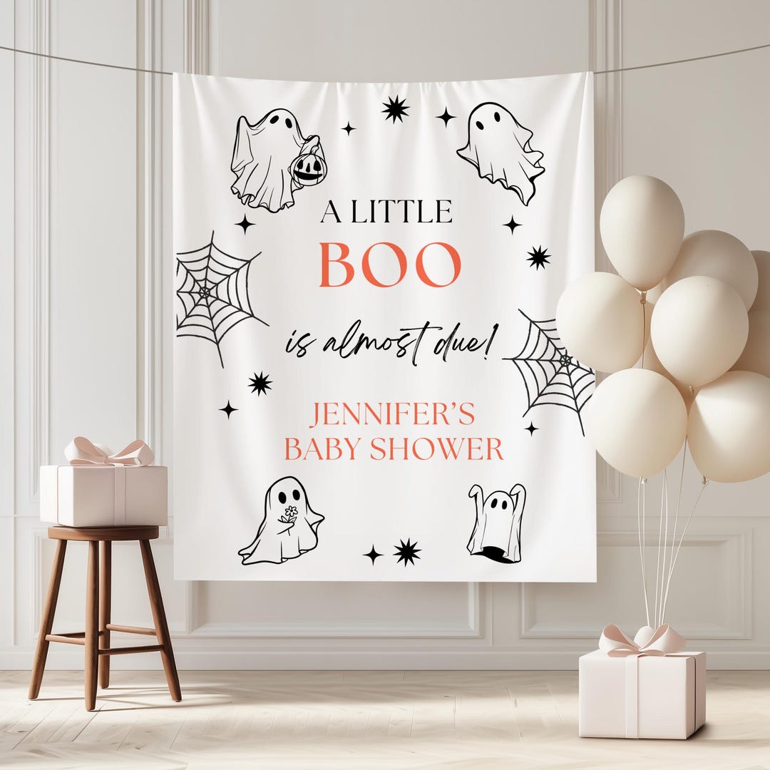 Custom A Little Boo is Almost Due Decor, A Little Boo is Almost Due ...