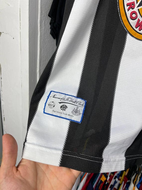 1995 1997 Newcastle United Retro Replica Home Soccer … - Gem