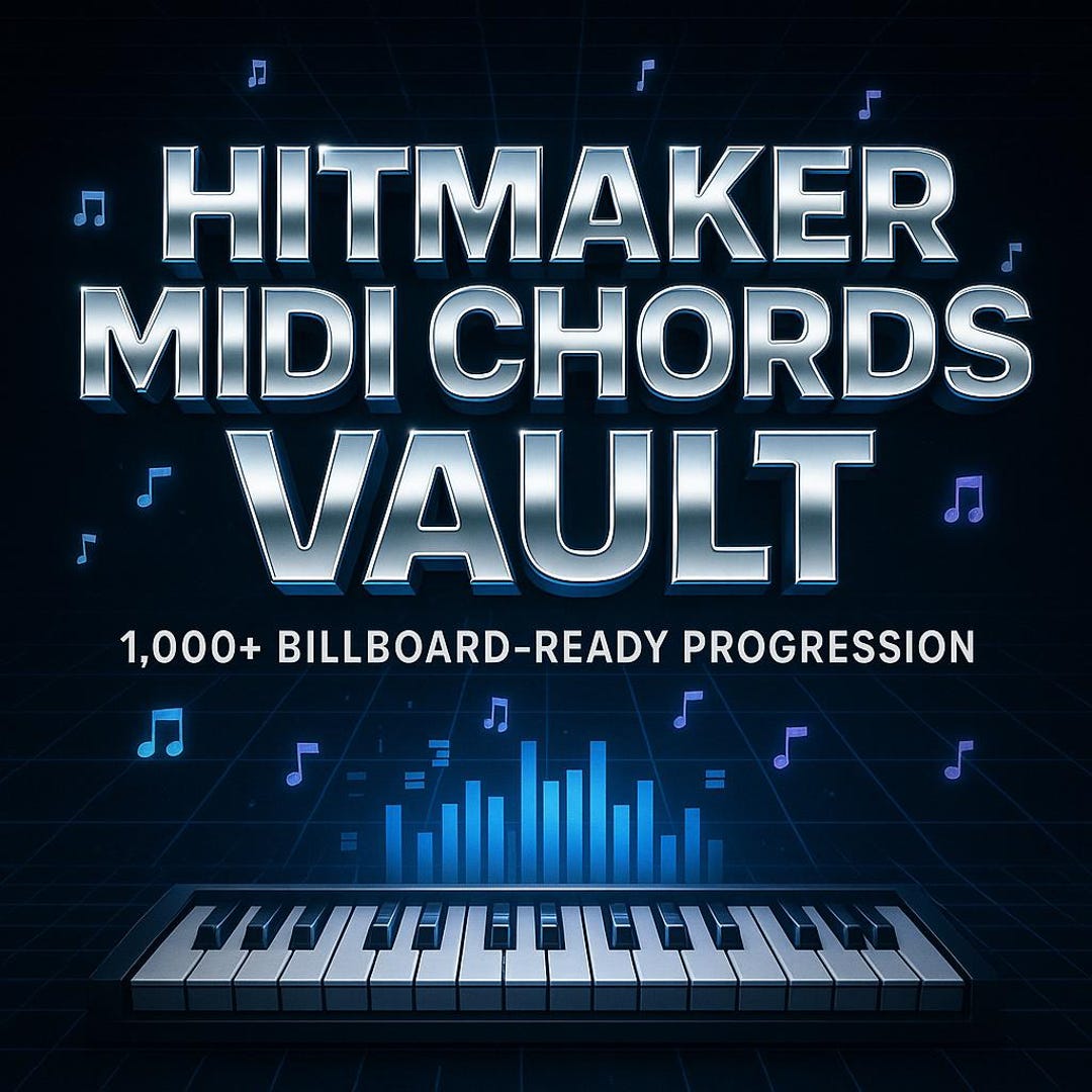 1000+ MIDI Chord Progressions: All Genres, Key Labeled - Etsy