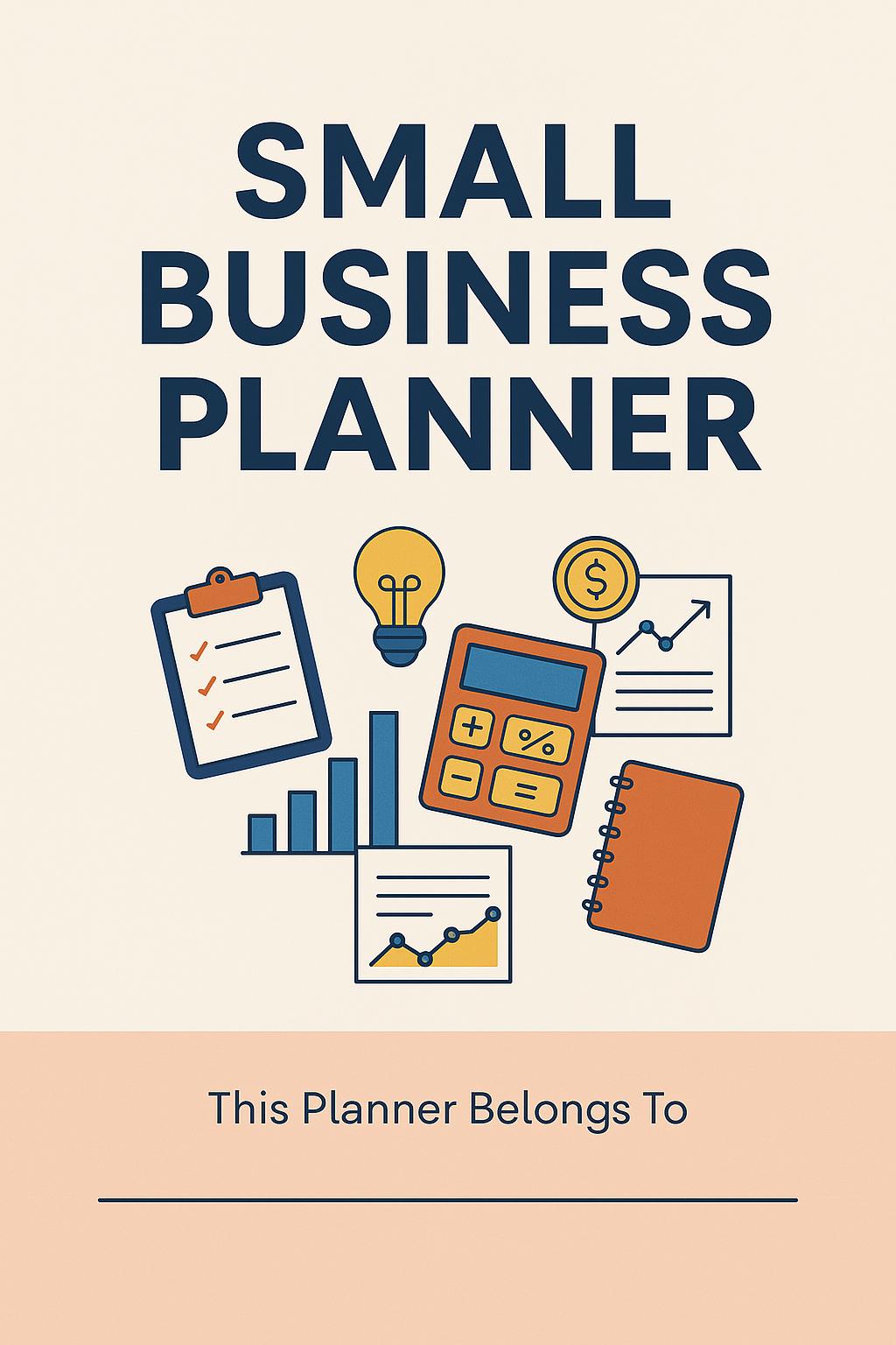 Small Business Planner | Printable Business Organizer PDF ...