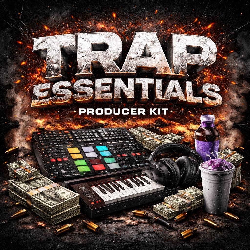 Trap Essentials Producer Kit – 3500+ MIDI Chords, Melodies (digital ...