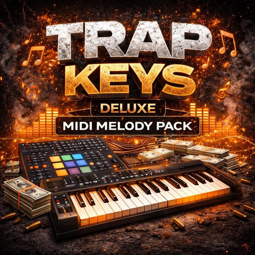 Trap Keys Deluxe – 1700+ MIDI Chords & Progressions (hip-hop and Hard ...