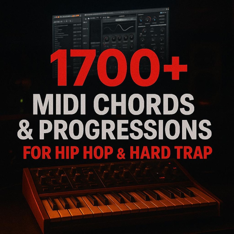 Trap Keys Deluxe – 1700+ MIDI Chords & Progressions (hip-hop and Hard ...