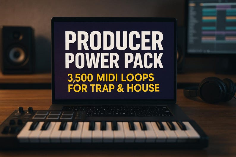 Trap Essentials Producer Kit – 3500+ MIDI Chords, Melodies (digital ...