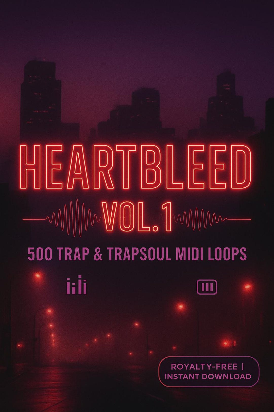 Heartbleed Vol. 1 – Trap & Trapsoul MIDI Kit (500 Loops) - Etsy