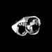 Akata: Slick Brutalist Hyena Ring – Bold Animal Themed Sterling Silver ...