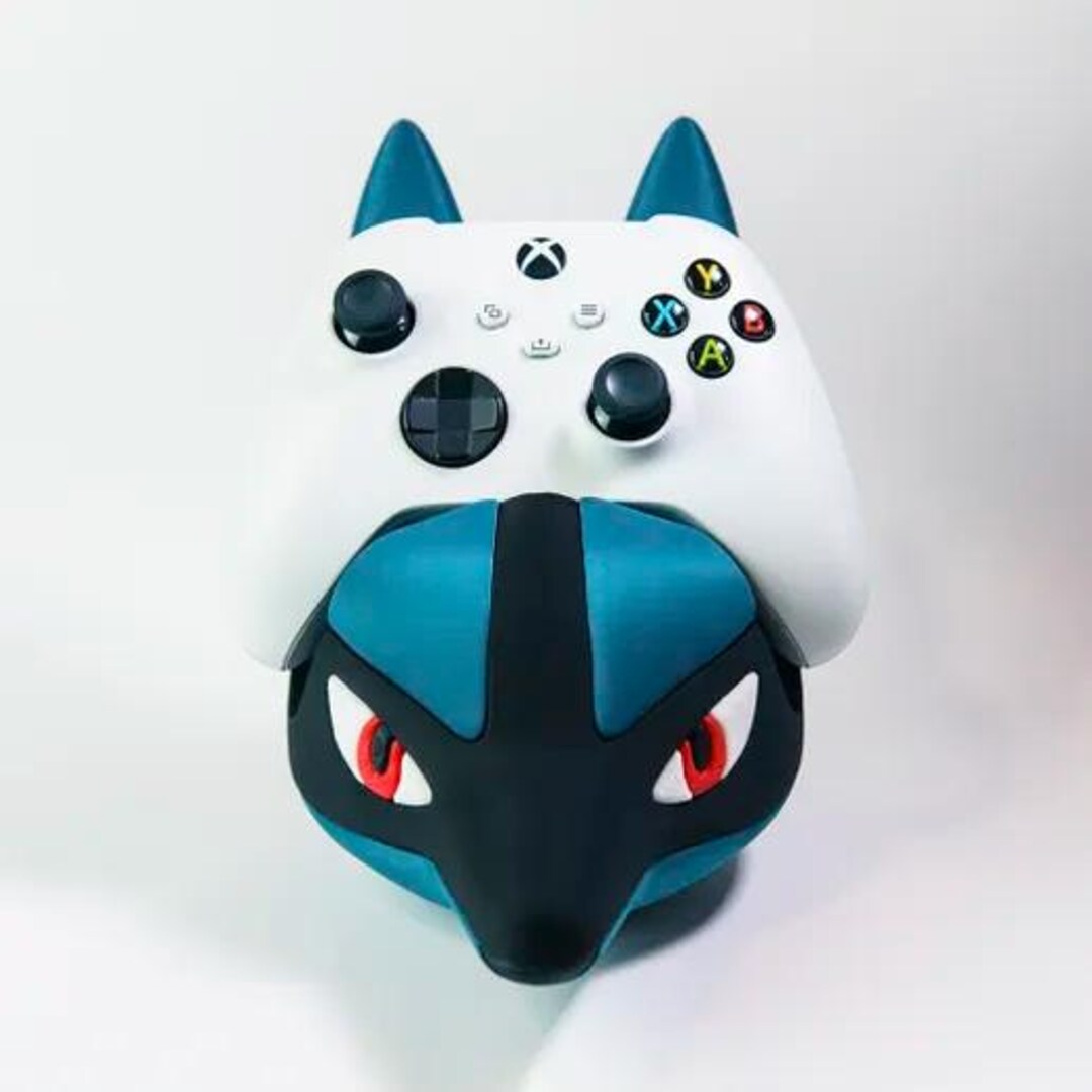 Pokemon Lucario Video Game Controller Holder, Universal Joystick Stand ...