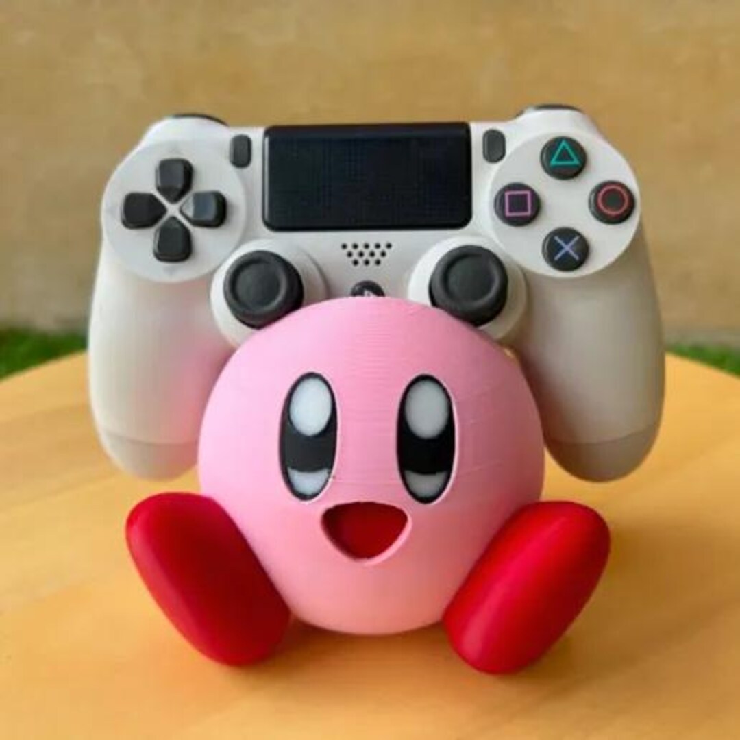 Kirby Video Game Controller Holder, Universal Joystick Stand - Etsy
