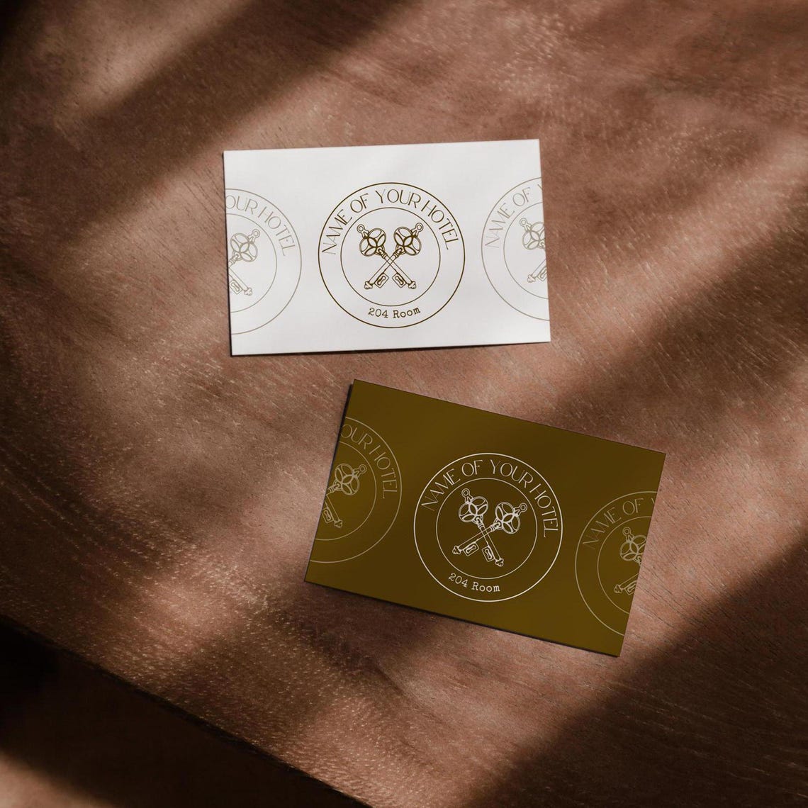 Room Key Card Template, Printable Key Card, Hotel Key Card, Cottage Key ...