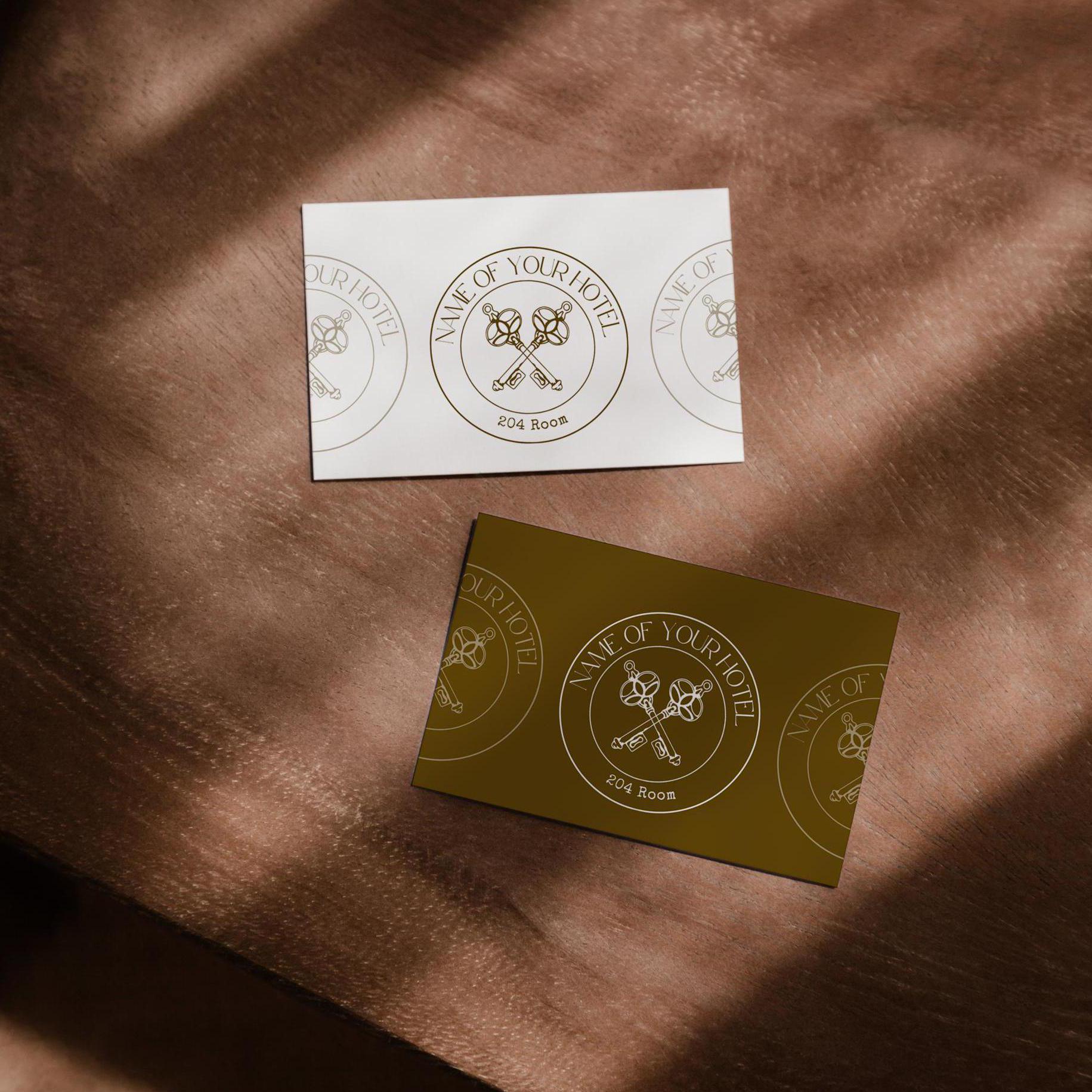 Room Key Card Template, Printable Key Card, Hotel Key Card, Cottage Key ...