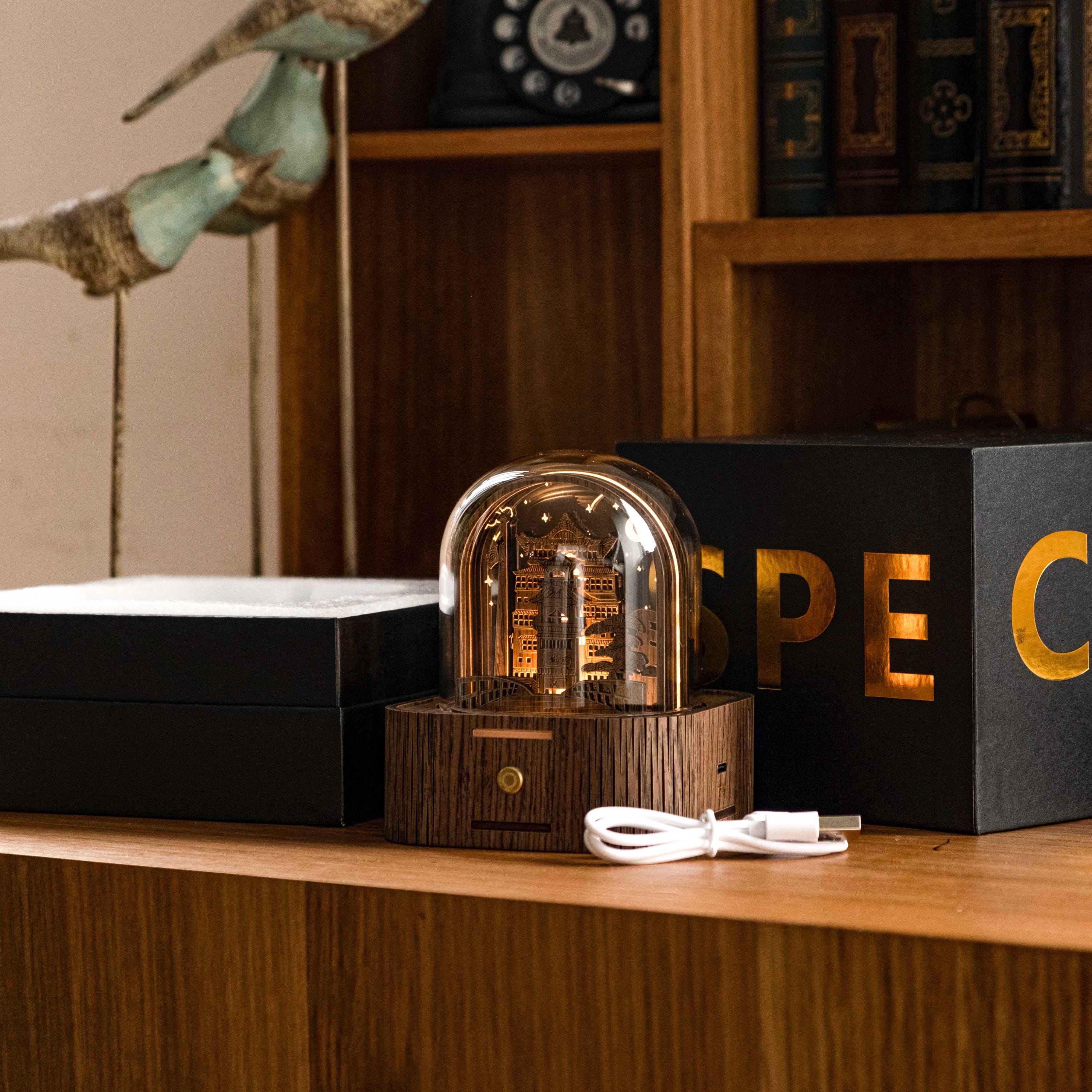 Personalized Wooden Musical Box, Spirited Away Music Box Theme Music ...