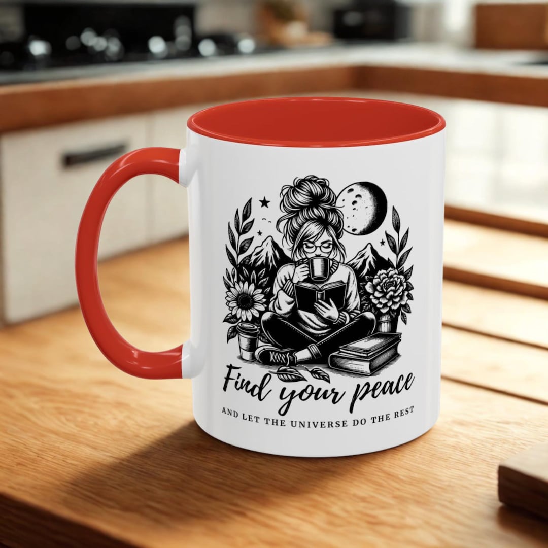 Zen Coffee Mug: Peaceful Morning Drinkware, Relaxation Gift - Etsy
