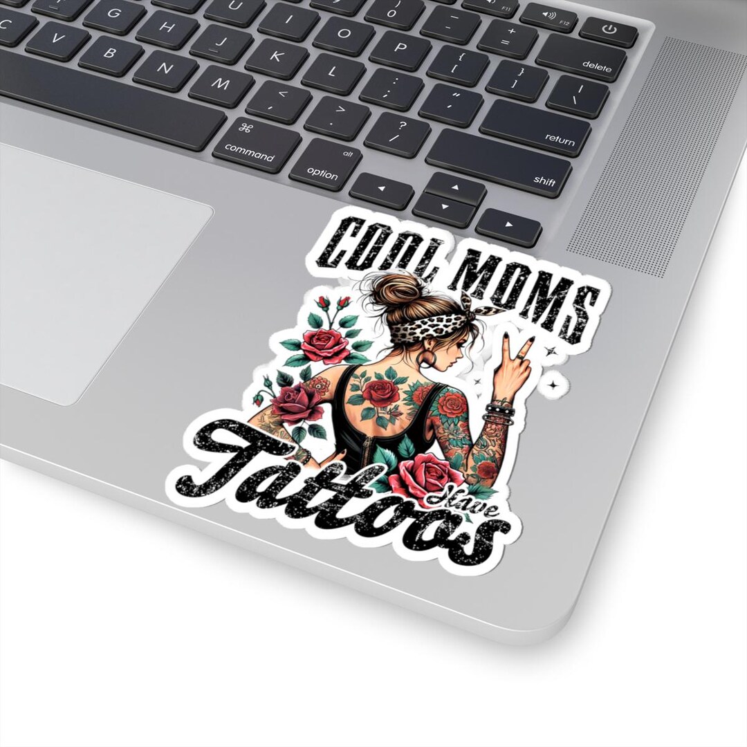 Cool Moms Kiss-cut Stickers, Mom Life Stickers, Trendy Mom Stickers ...