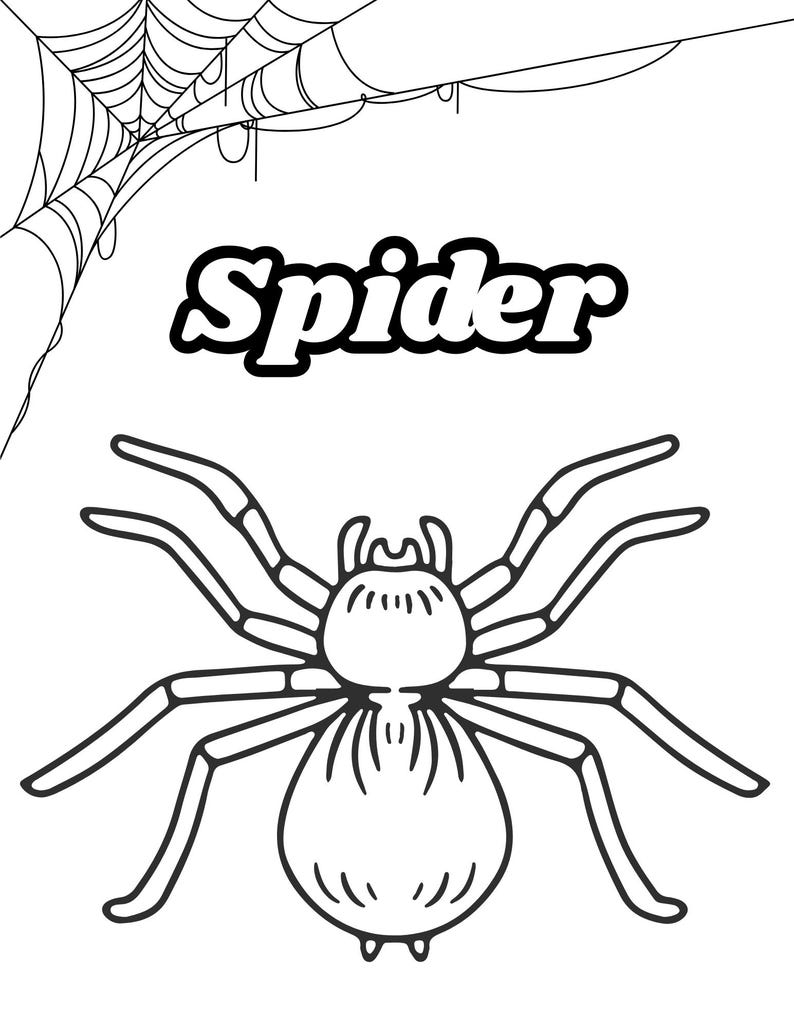 Bug/reptile Coloring Pages, Coloring Pages, Kids Entertainment, Digital ...